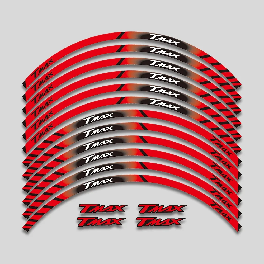 Accessories 15'' Wheels Reflective Stripes Stickers Rim Decal Tape Kit ...