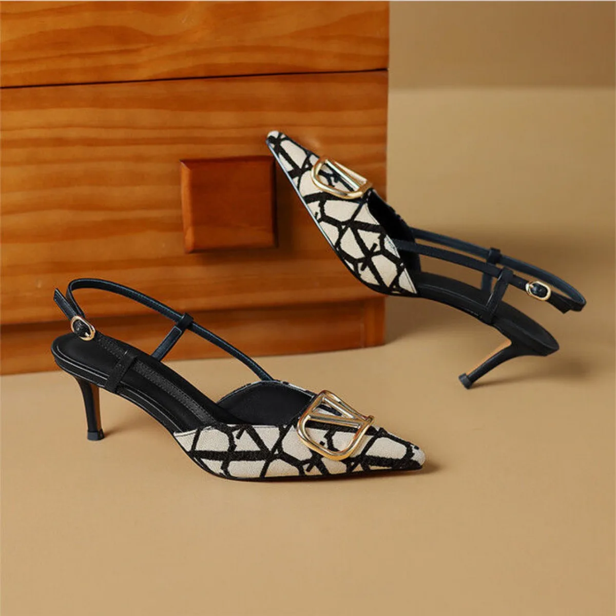 Sandals-Women-Shoes-New-French-Pointed-Toe-Shallow-High-Heels-Sandals ...