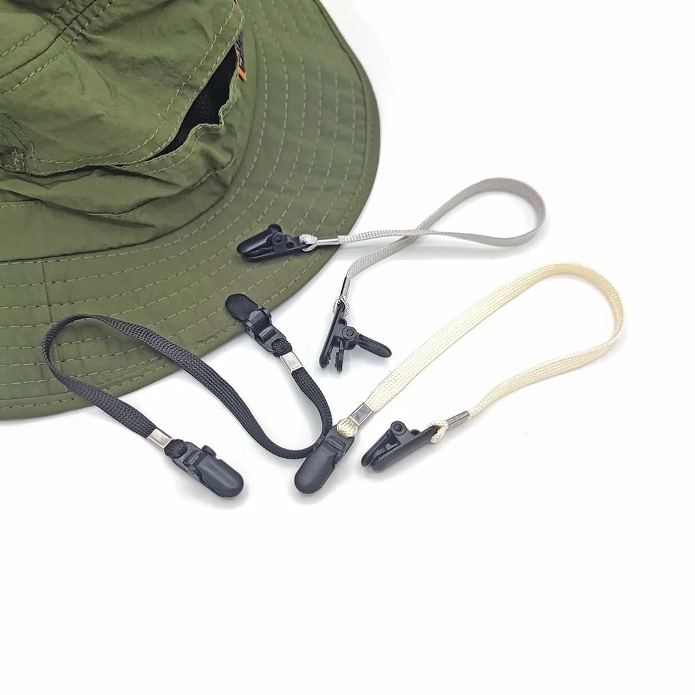 Cap Wind-proof Rope Hat Clips Cap Retainer Fishing Apparel Keeper with ...