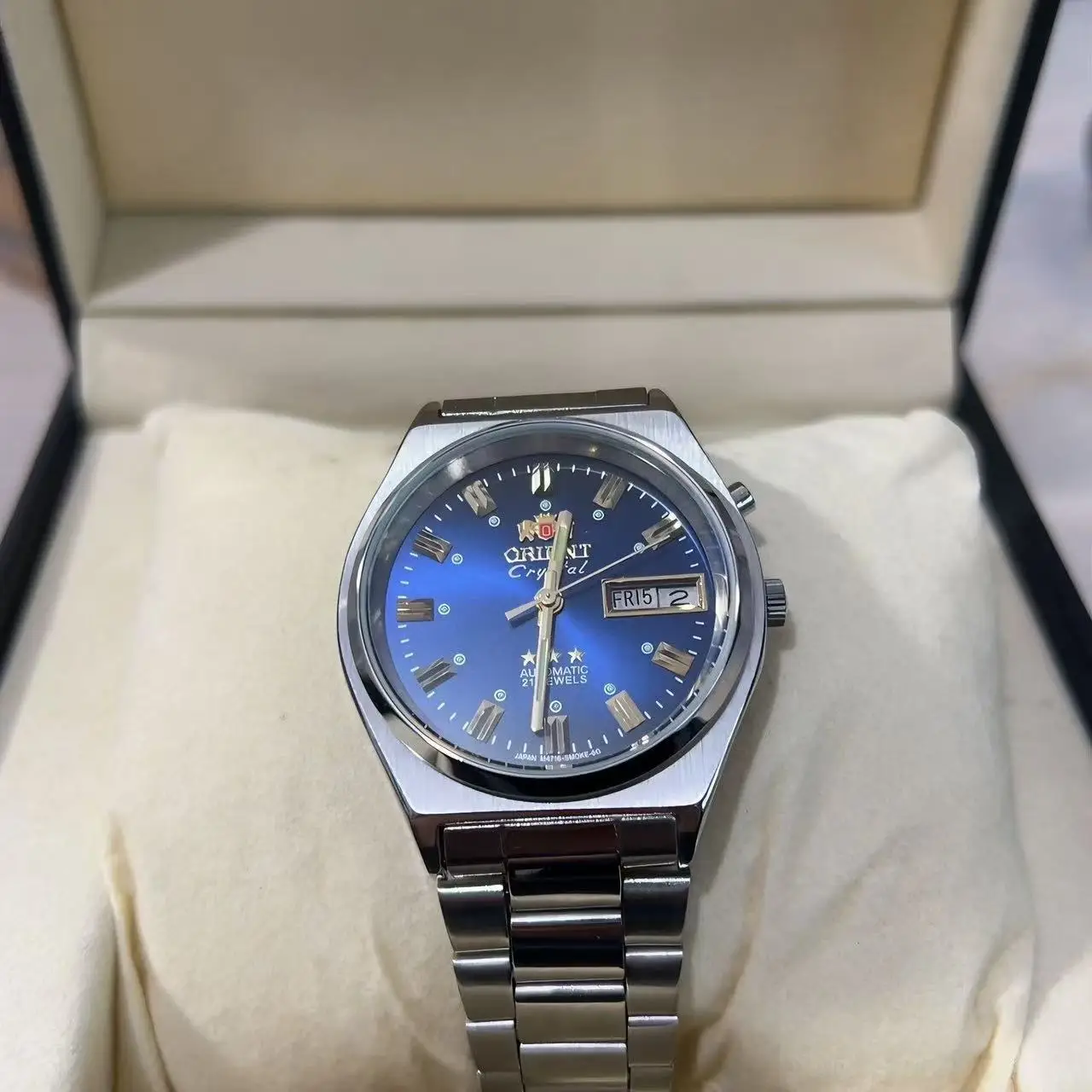 Orient Watch Unisex Mechanical Watch Steel Strap Folding Clasp Full ...
