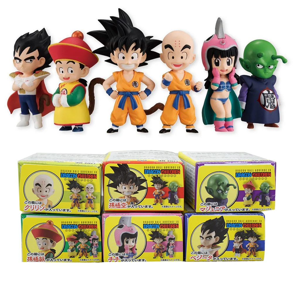 Figura-de-Dragon-Ball-Bandai-Shokugan-Candy-Toy-Son-Goku-Son-Gohan ...