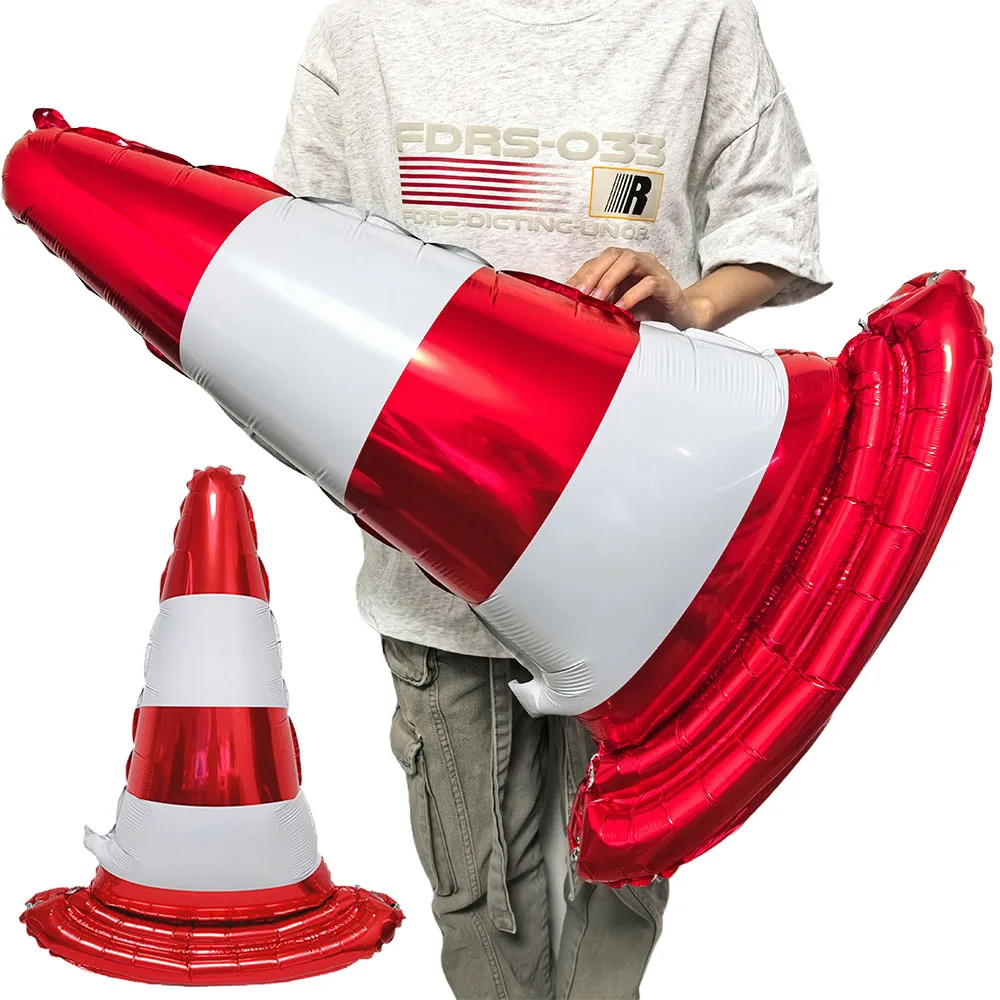 3D-Traffic-Cone-Balloon-with-Base-Standing-Traffic-Cone-Standing ...