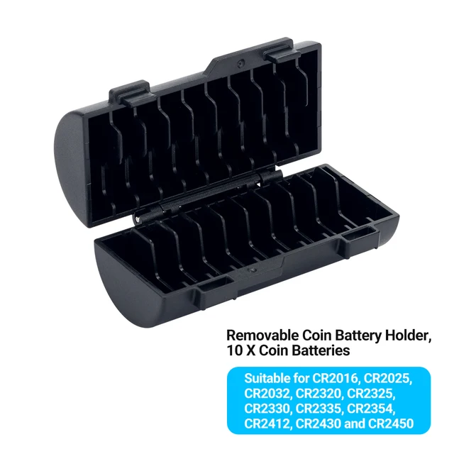 Multi Slots 18650/21700/AA/AAA/Coin Battery Case Storage Box Container ...