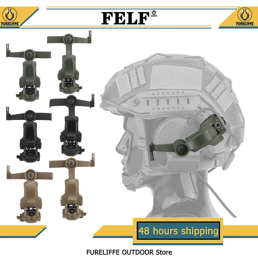 Tactical-Helmet-OPS-CORE-ARC-Wendy-M-LOK-Rail-Adapter-Helmet-Mount-is ...