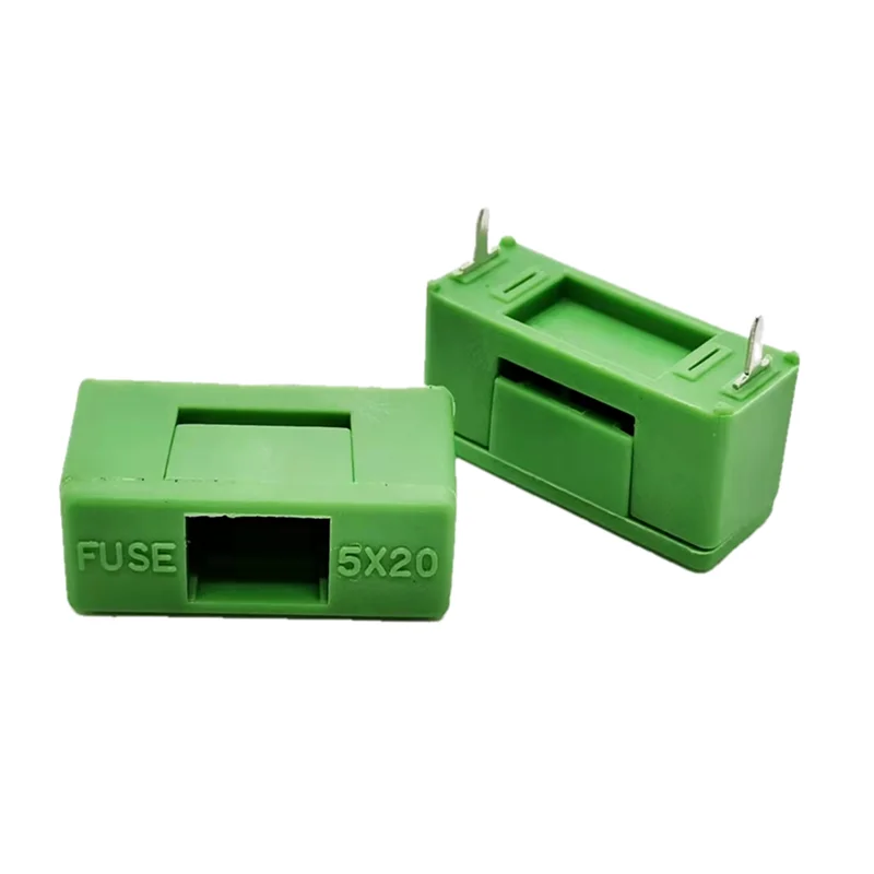 500pcs-lot-5-20mm-Glass-Fuse-Holders-5x20-Green-Insurance-tube-socket ...