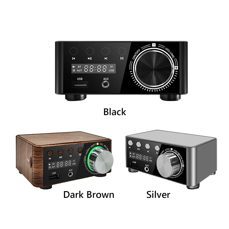 Mini Amplifier Class D 50Wx2 CS8673E Audio Power Amplifier With Digital ...