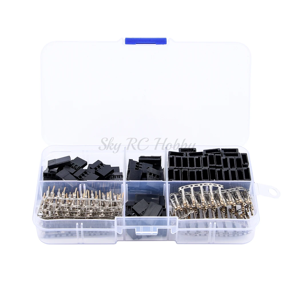 30-Sets-Servo-Plug-Male-Female-Connector-Crimp-Pin-Kit-Compatible-for ...