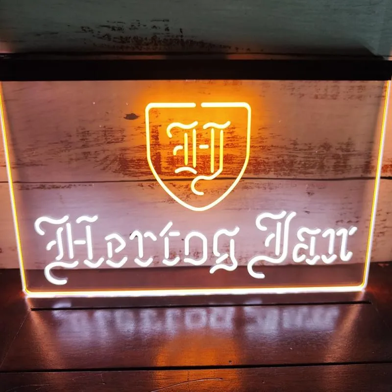 Hertog Jan Bar Holland Beer Dual Color LED Neon Sign 2 Color Display ...