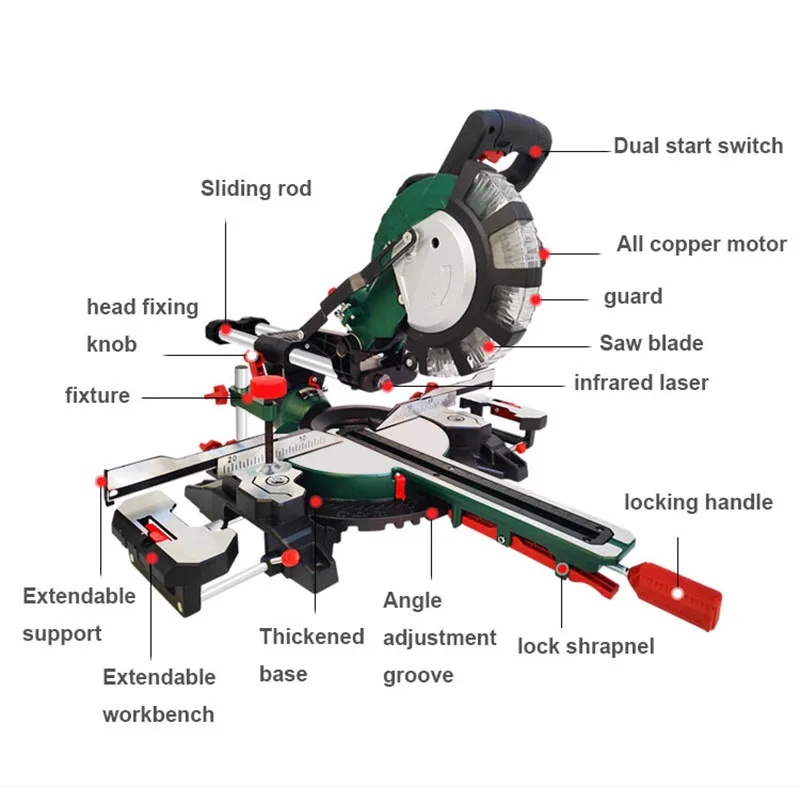 Multifunctional-Cutting-Machine-Saw-Aluminum-Machine-45-Degree-Angle ...