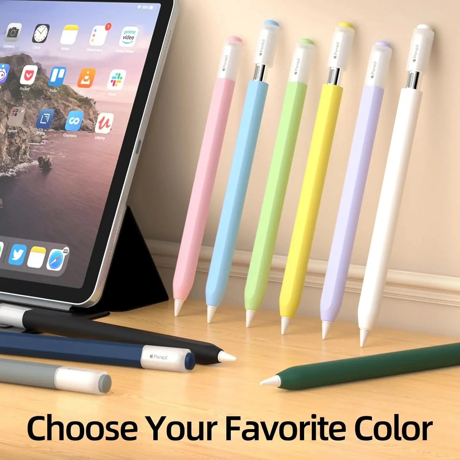 Pencil-Case-Cover-For-Apple-Pencil-3-USB-C-Lightweight-Soft-Drop-proof ...