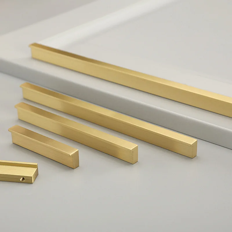 L-shaped-Brass-Cabinet-Handle-Simple-and-Luxurious-Brass-Cabinet-Handle ...