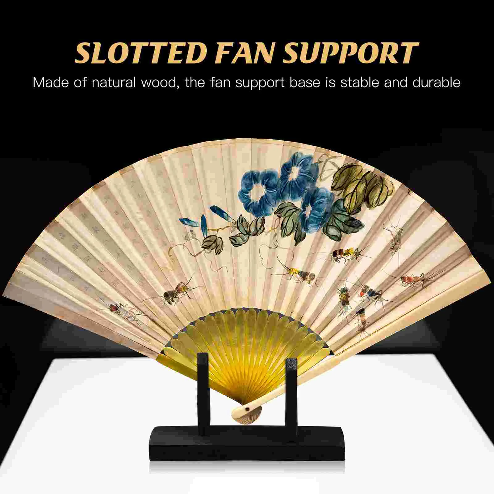 1pc-Hand-Held-Fan-Display-Wooden-Hand-Held-Fan-Display-Stand-Folding ...