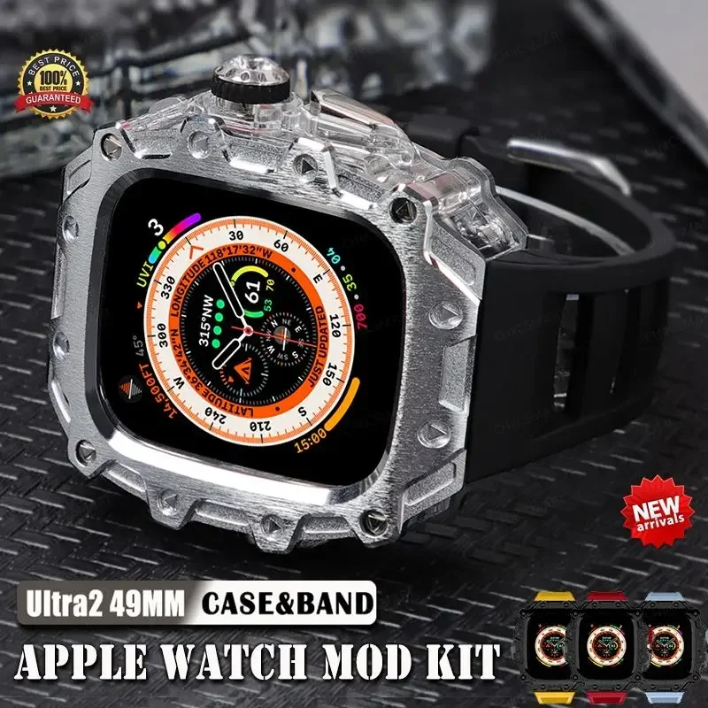 Luxury-Metal-Bezel-Modification-Kit-for-Apple-Watch-Ultra-2-49mm ...
