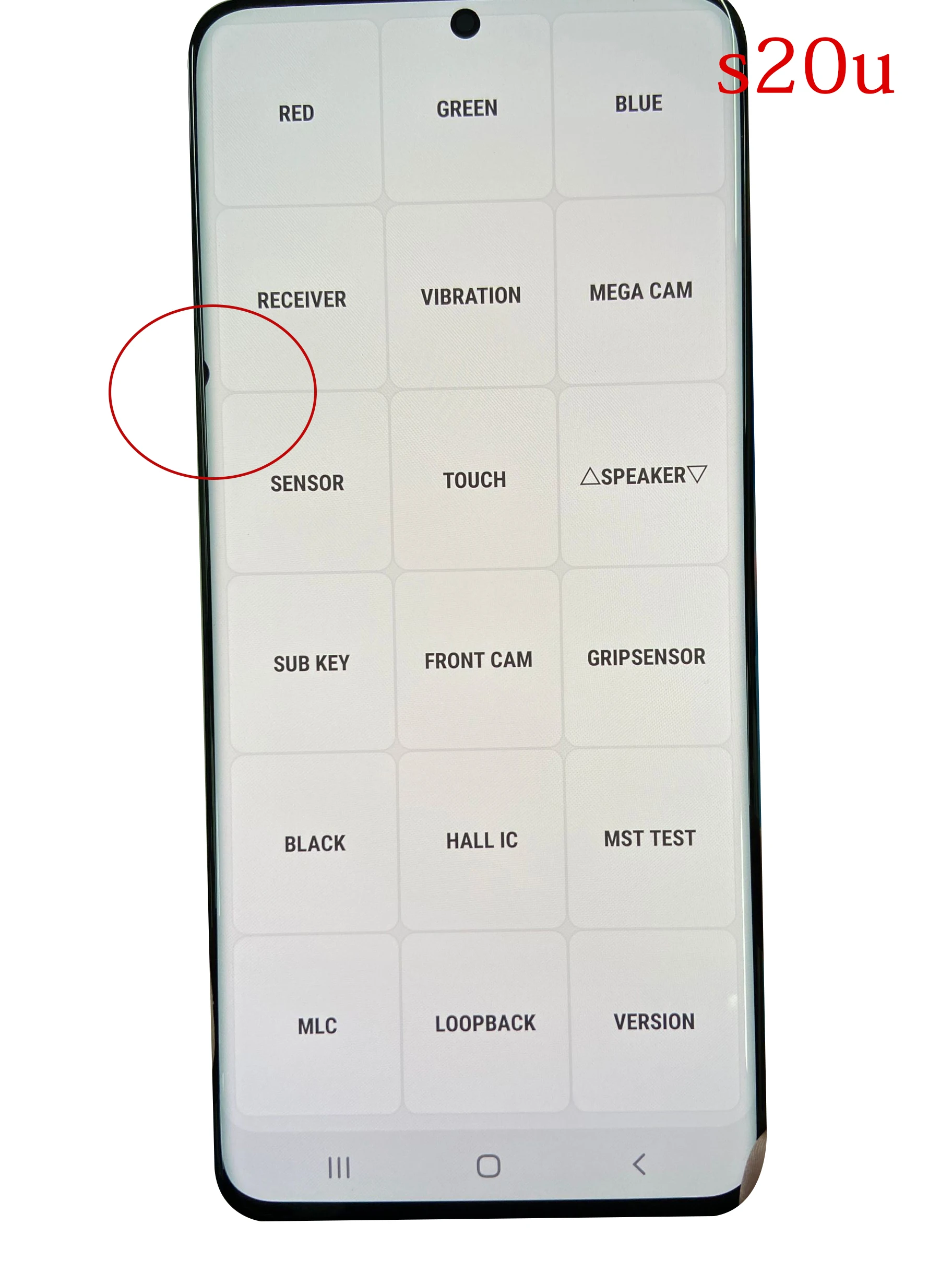 Black-Point-Defect-Display-For-Samsung-Galaxy-S20-Ultra-G988-G988F ...