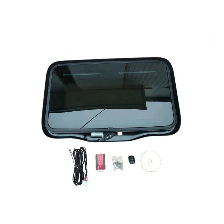 Universal Car Sunroof Electric Sliding Sunroof with Motor and Sunshade ...