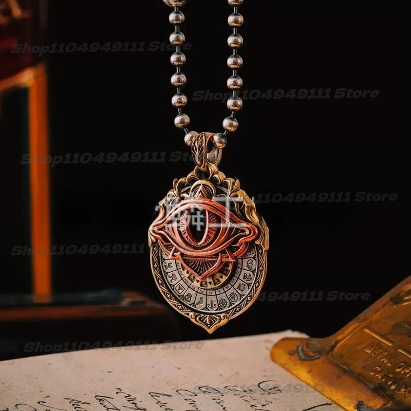 2025 New Vision Pendant All-Seeing Eye Necklace Card Pendant Mystic ...