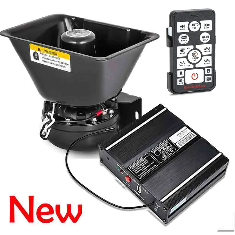 police-horn-siren-for-car-wireless-12V-200w-Car-Police-Siren-Loud-mic ...