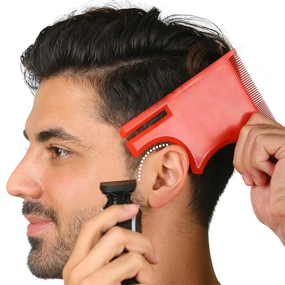 Multi-Curve-Hairline-Template-Stencil-Haircut-Tool-For-Men-Barber ...