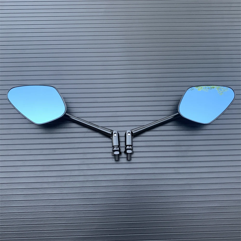 Foldable-Motorcycle-Rearview-Mirror-2pcs10MM-Scooter-E-Bike-Rear-View ...