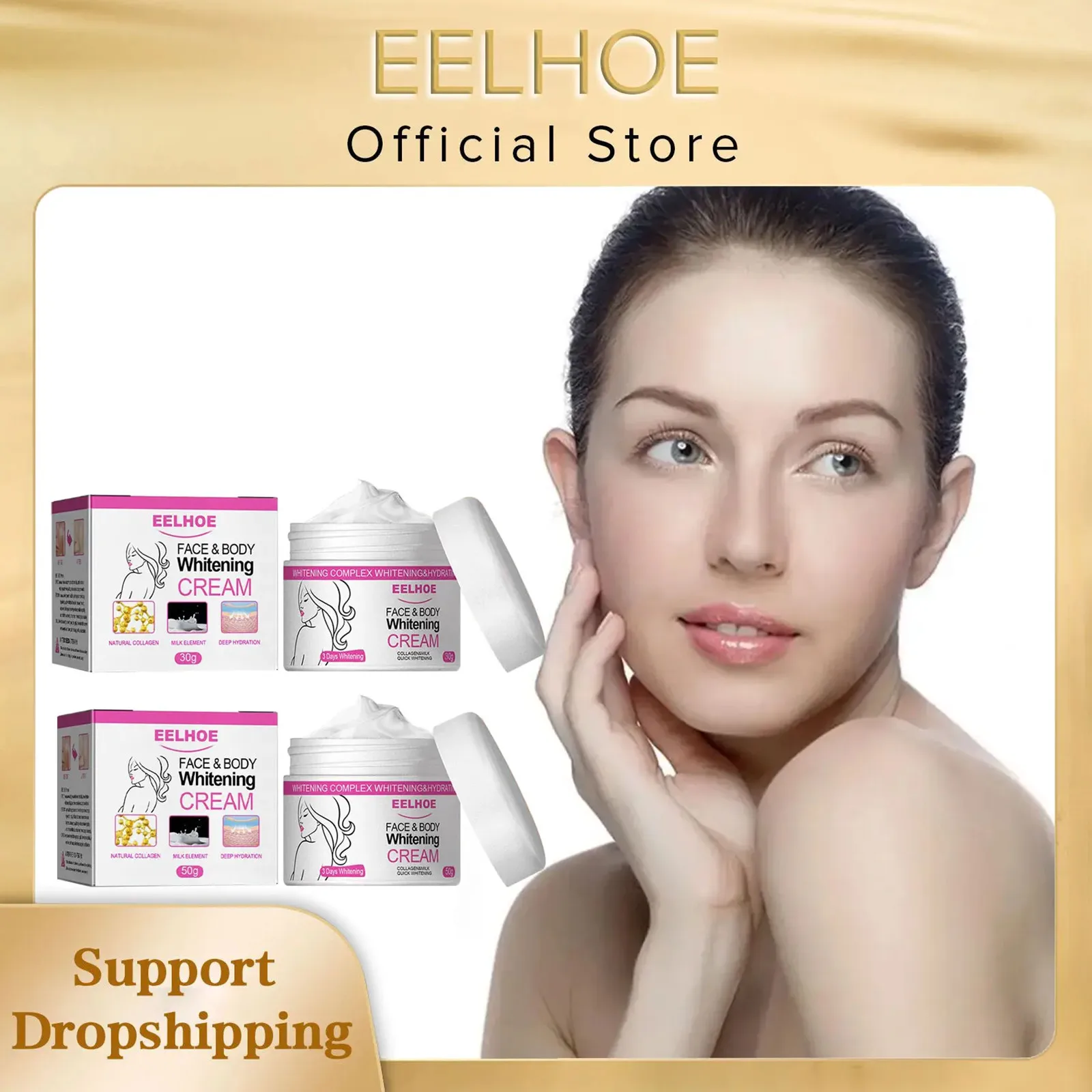 EELHOE-Body-Whitening-Cream-Remove-Dark-Spots-Lighten-Melanin-Underarm ...