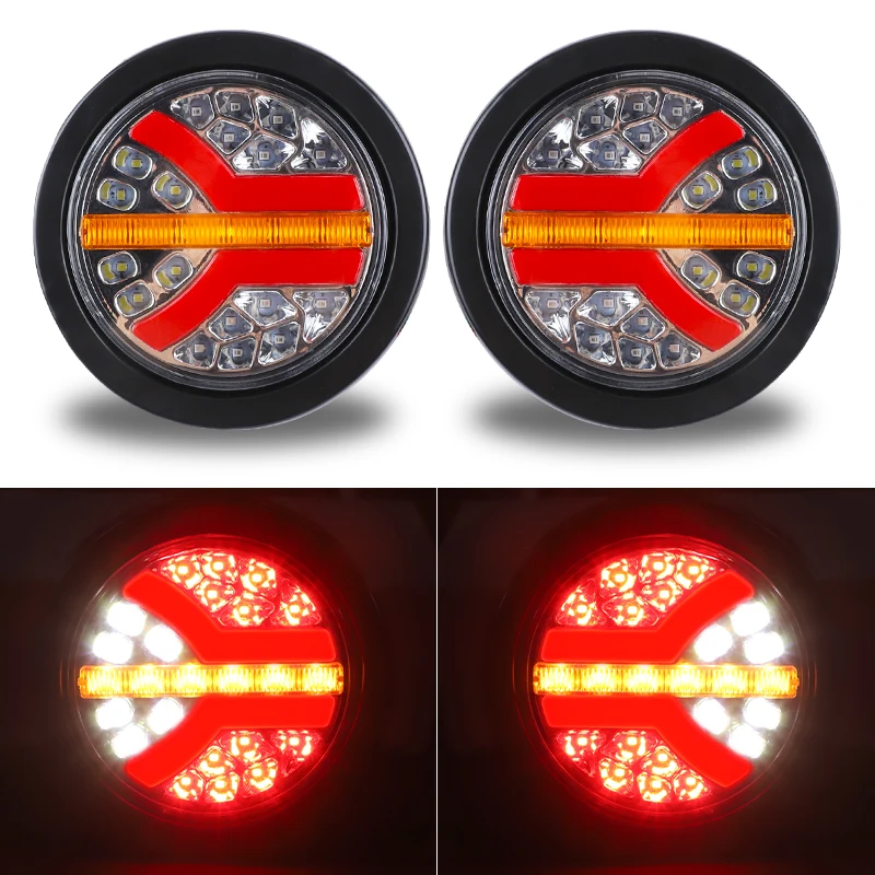 4-inch-12V-24V-Round-LED-Taillights-Truck-Rear-Lights-For-Trailers-4x4 ...