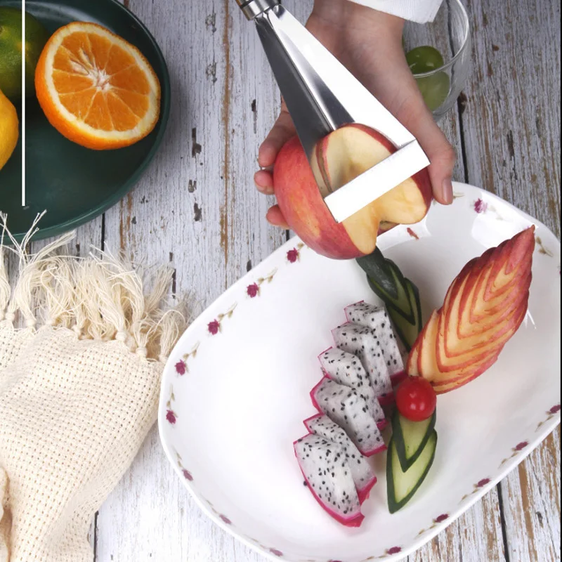 430-Stainless-Steel-Fruit-Carving-Knife-Triangular-Shape-Vegetable ...