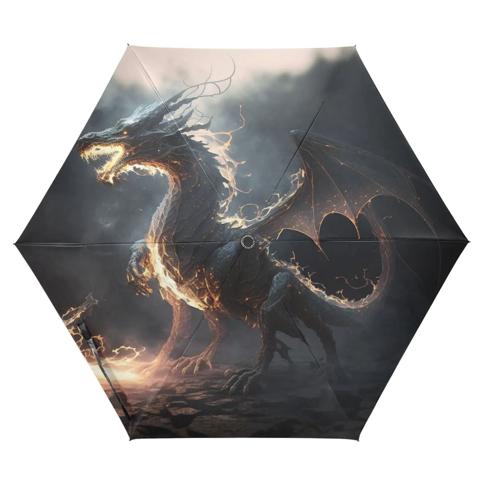 Flying-Dragon-Rain-Umbrellas-Western-Magical-Creatures-Windproof ...