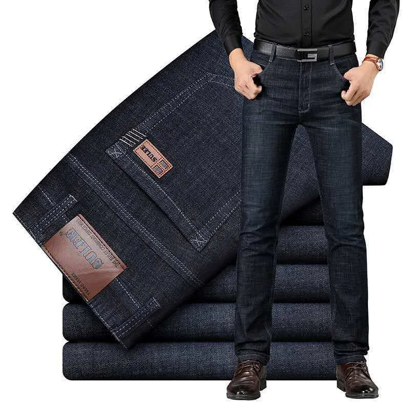 Men-Jeans-Autumn-Thick-Straight-Jeans-Leg-Loose-All-in-one-Stretch ...