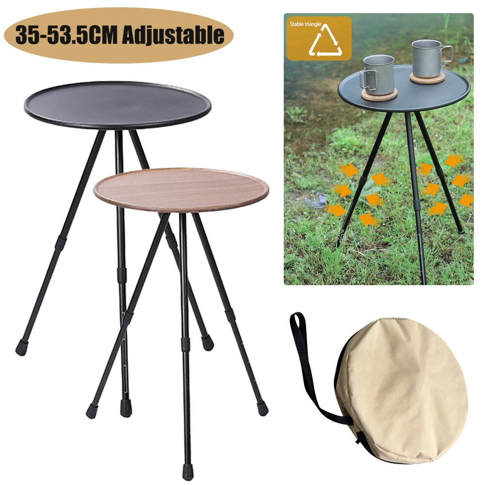 Mini-Round-Folding-Camping-Table-Tea-Coffee-Tripod-Table-Desk-for ...