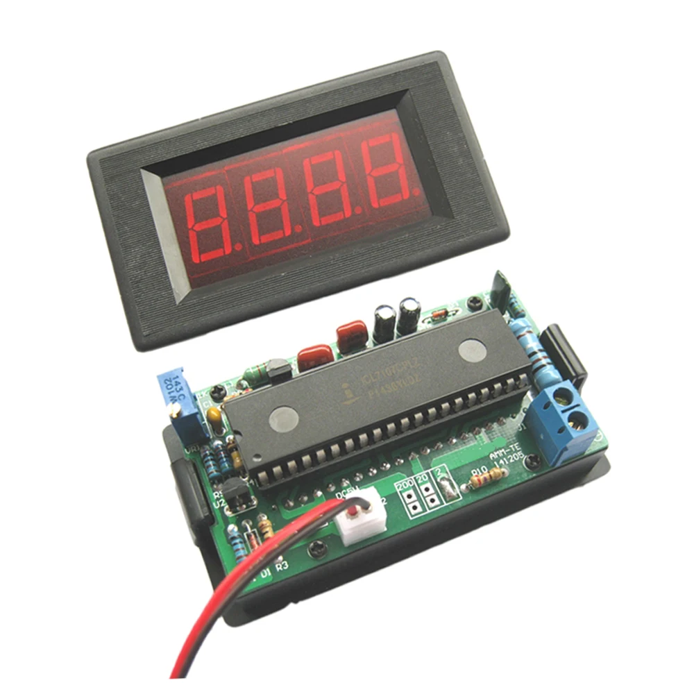 ICL7107 Digital Ammeter DIY Electronic Kit Module AMM-TE DC 5V 35mA 70 ...