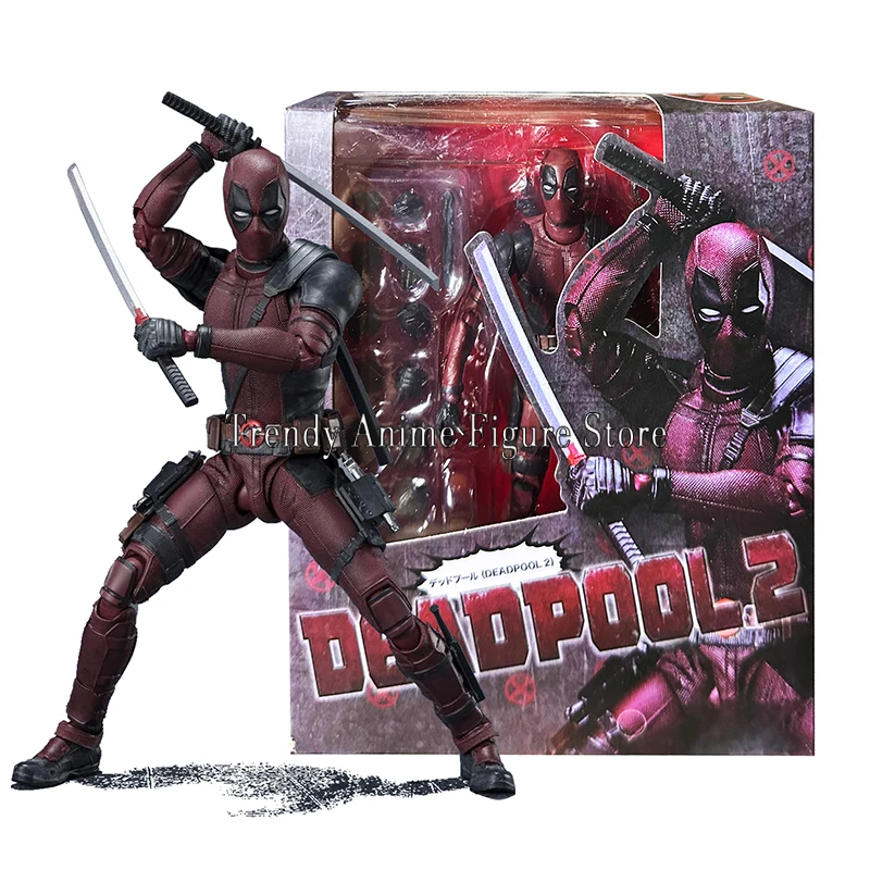 Marvel-SHF-Deadpool-2-Action-Figures-16cm-Anime-Collection-Movable-X ...