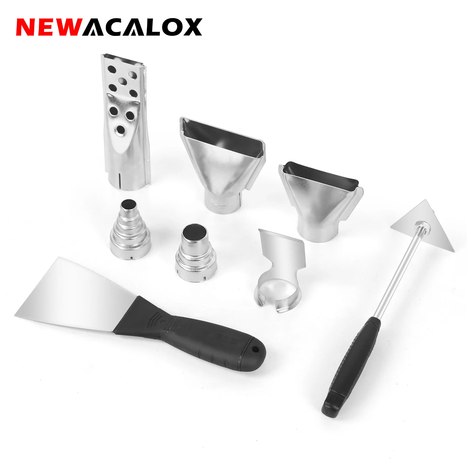 NEWACALOX 8/4 Pcs Universal Heat Gun Nozzles Diameter 35mm Air Gun ...
