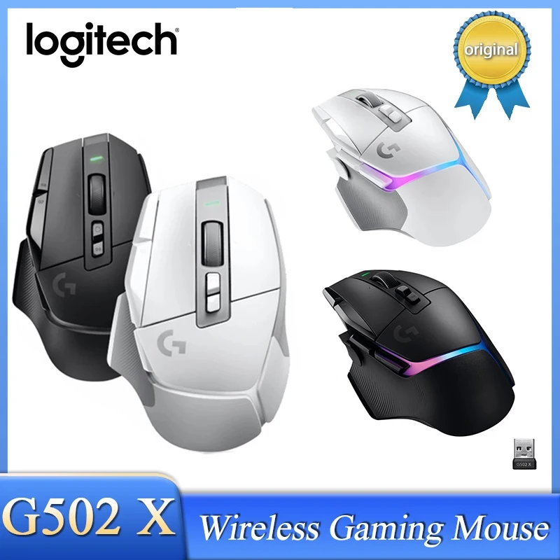 Logitech-G502-X-Wireless-Gaming-Mouse-G502X-LIGHTSPEED-25K-Hero-Optical ...
