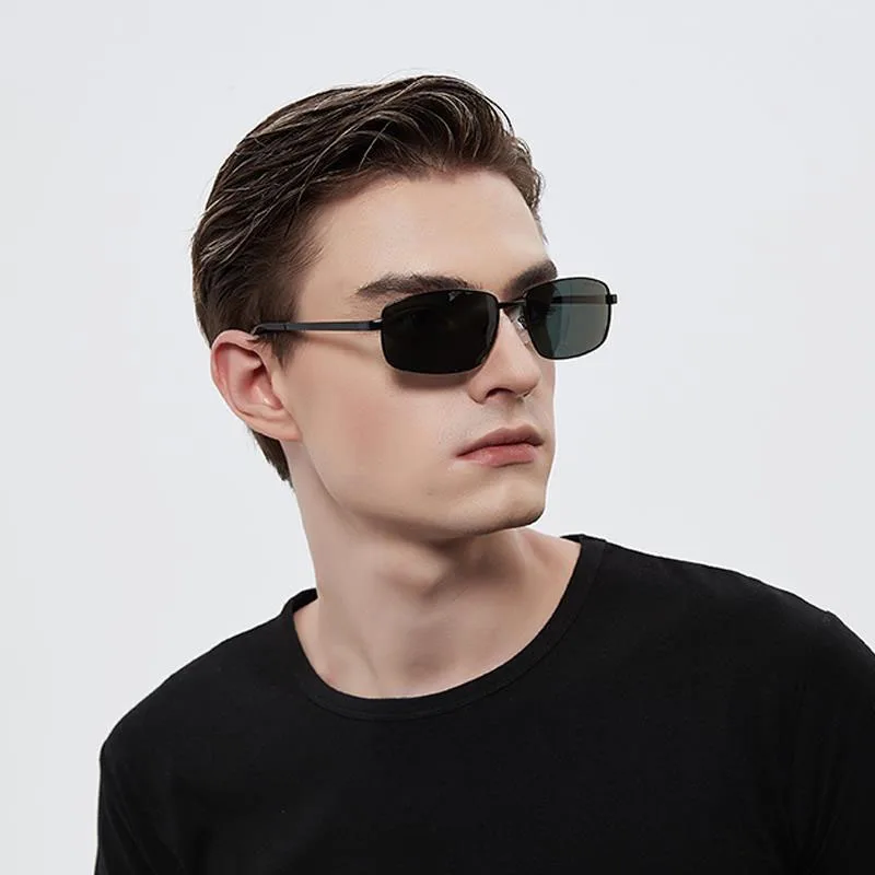 New-Metal-Small-Frame-Sunglasses-Men-s-Polarized-Fashion-Sun-Glasses ...