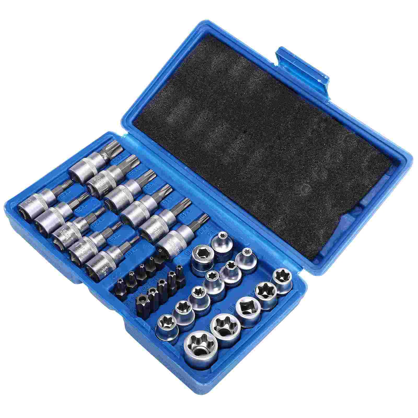 34-Pcs-Socket-Wrench-Set-Deep-Star-Design-Steel-Electronic-Metal-Piece ...