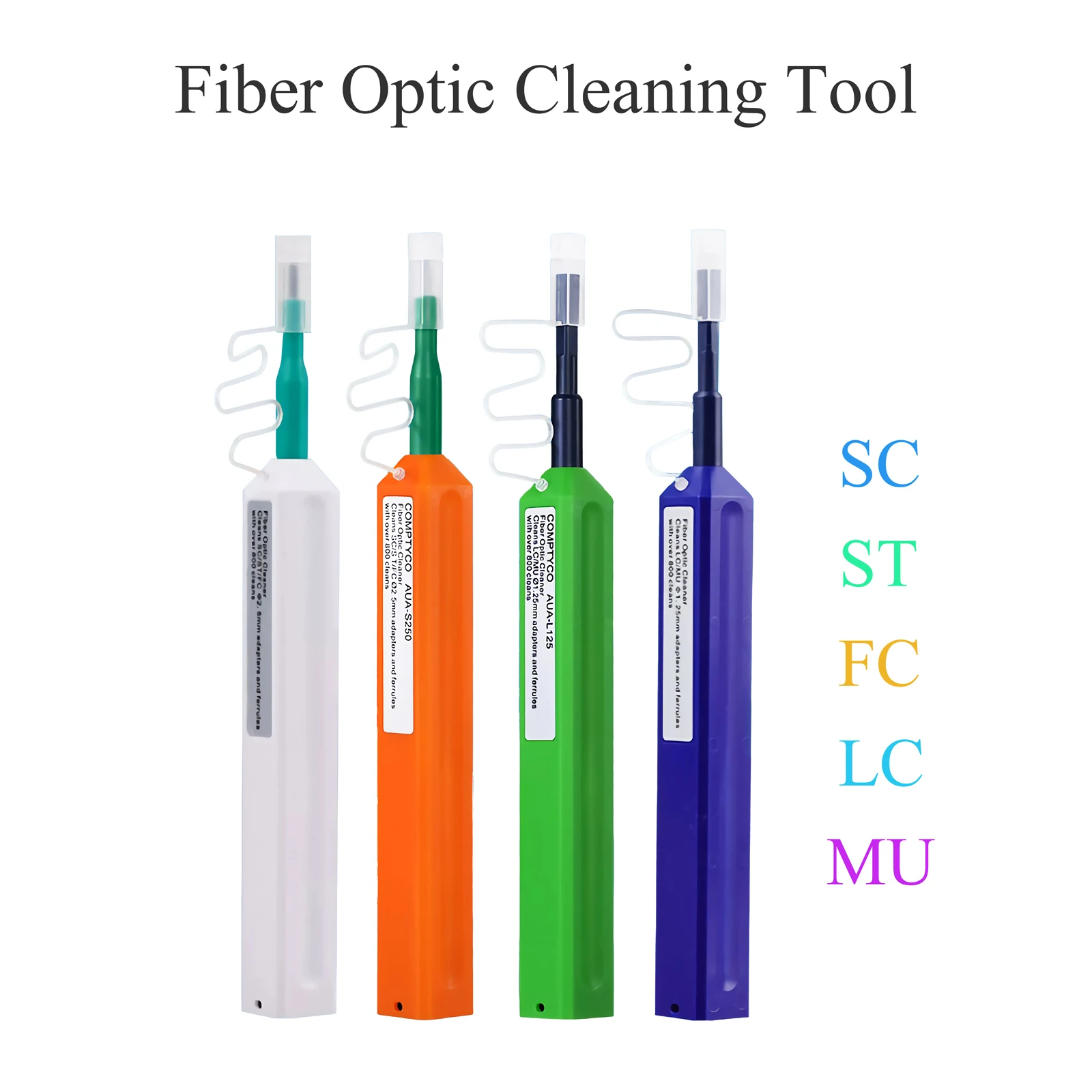 1PCS One-Touch Clean Fiber Optic Cleaning Pen SC/FC/ST LC/MU Connector ...