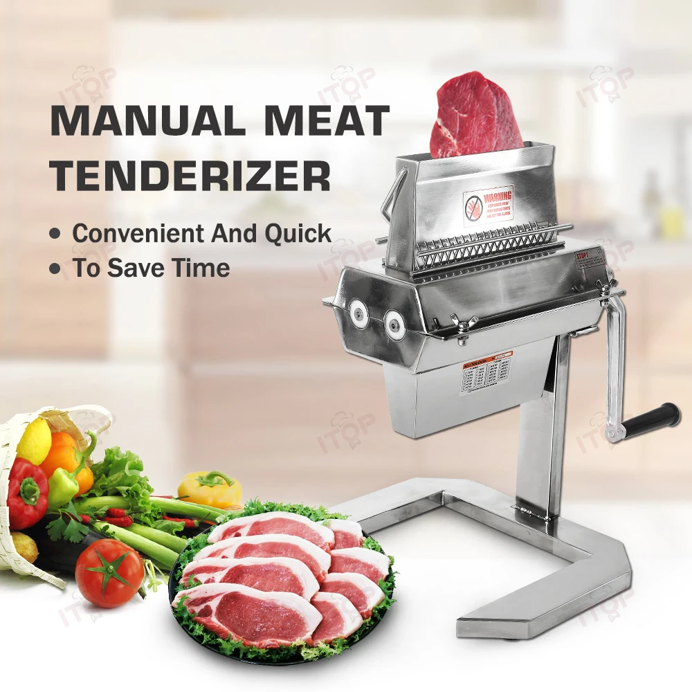 ITOP-Steak-Tenderizer-Stainless-Steel-Manual-Commercial-Kitchen ...