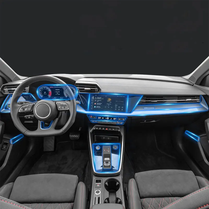 Película protectora de TPU para Audi A3 8Y S3 2020 2021, accesorios ...
