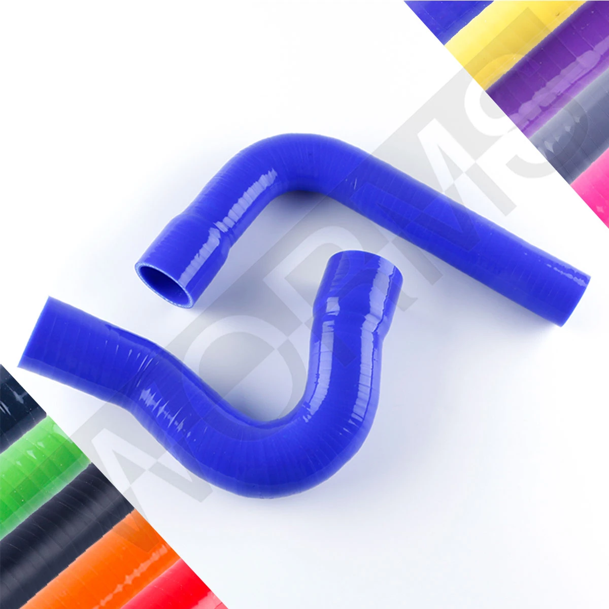 Silicone Radiator Coolant Hose Kit For 1967-1970 Ford Mustang Falcon ...