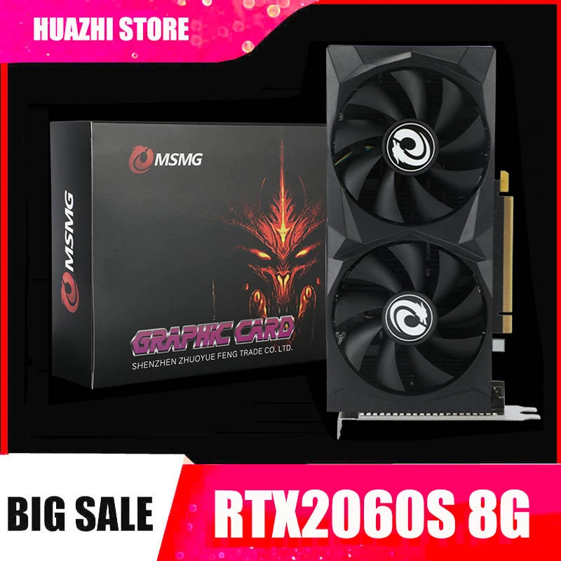 RTX2060S Super 8Gb Gpu Placas De Video Gaming Graphics Card Not 1660super rtx3060ti gtx1060 3050 ...