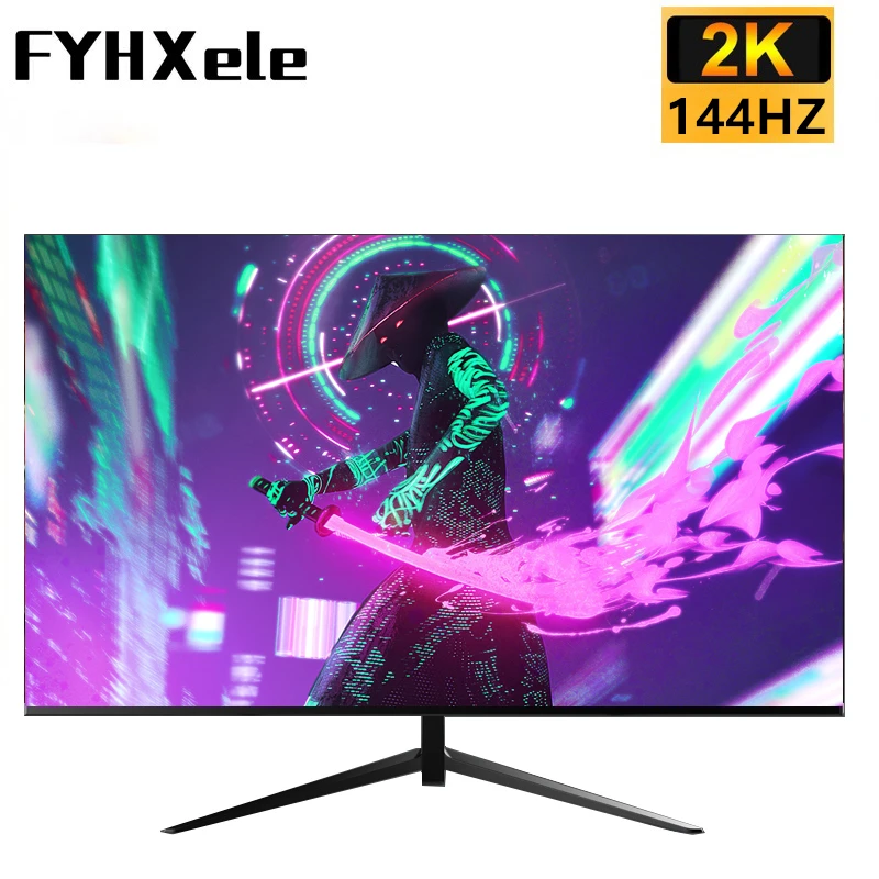 27 Inch Monitor 144hz 2k Gaming Display 1ms Adm-freesync 8 Bits 99%srgb Ips Desktop Led Display ...