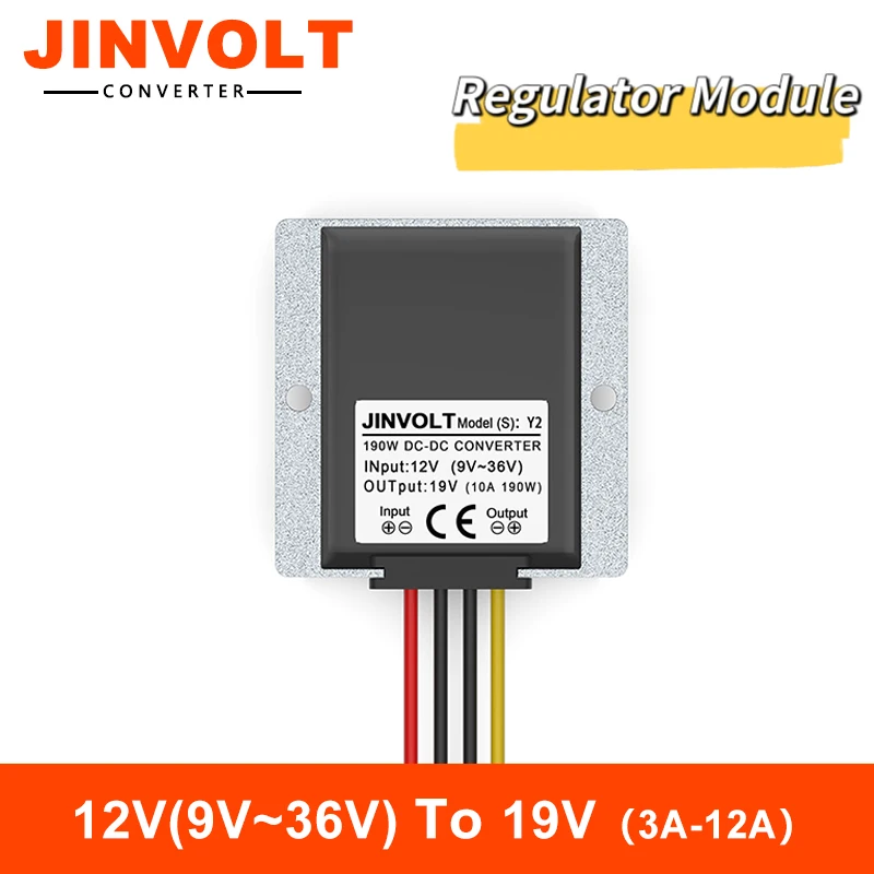 12V to 19V DC-DC Stabilivolt Modul Converter (9V~36V Input, 3A/5A/6A/8A ...