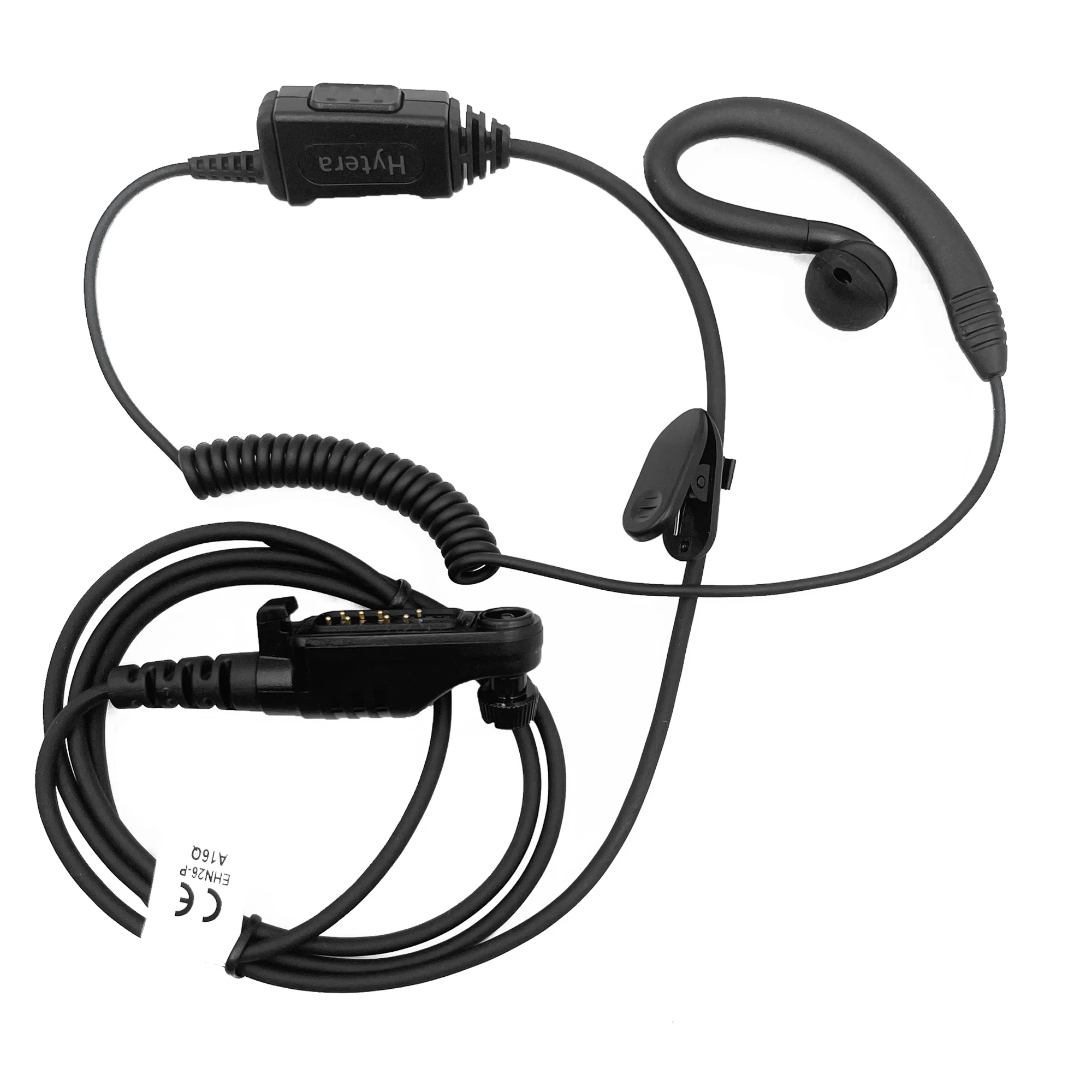 EHN26-P-Earphone-For-Hytera-PD602-PD605-PD606-PD608-PD662-PD665-PD666 ...
