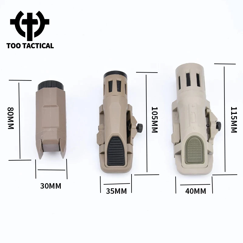 Tactical-APL-MINI-Scout-Spotlight-WML-Pistol-Light-330Lumens-White-LED ...