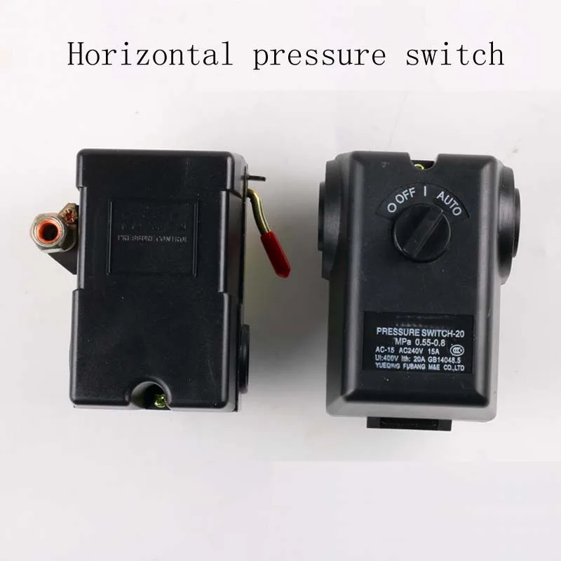 15A-220V-Air-compressor-horizontal-automatic-pressure-single-hole ...