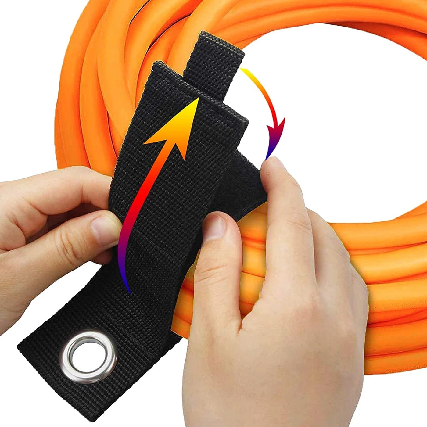 2PC-Nylon-Heavy-Duty-Storage-Hook-Extension-Cord-Holder-Organizer-Hook ...