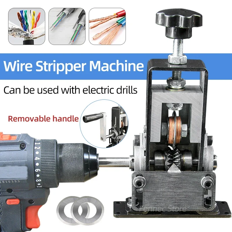 Manual-Wire-Stripping-Pliers-Portable-Cable-Scrap-Recycle-Alloy-Steel ...