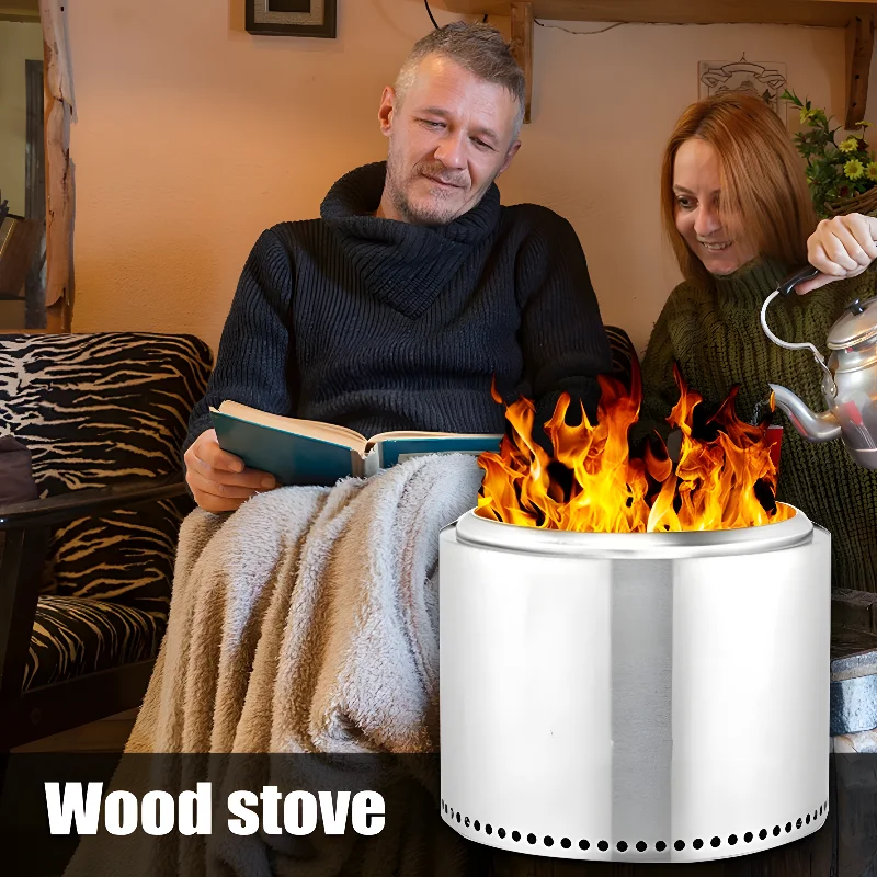 “Winter Heater for Indoor Camping: Portable Outdoor Stove for Survival ...