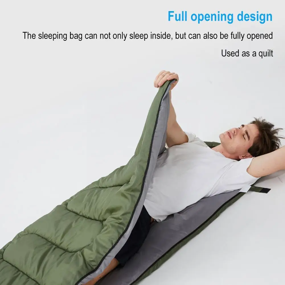 Camping-Sleeping-Bag-Thick-Warm-Portable-Camping-Lightweight-Compact ...