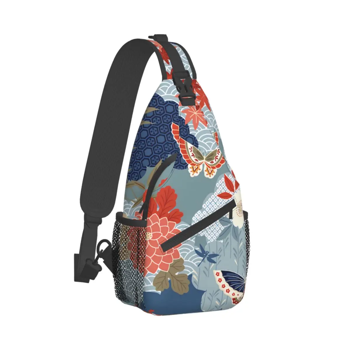 Japanese Style Crossbody Bag Sports Japan Vintage Design Chest Bag ...